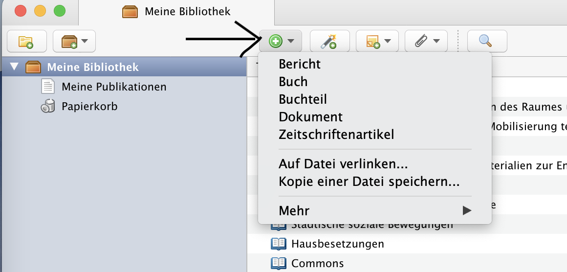 Zotero Anleitung – Digipop