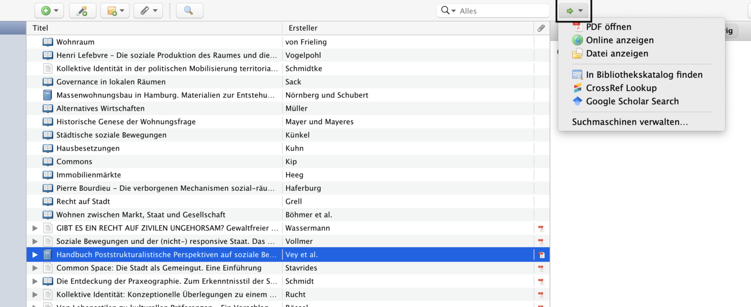Zotero Anleitung – Digipop